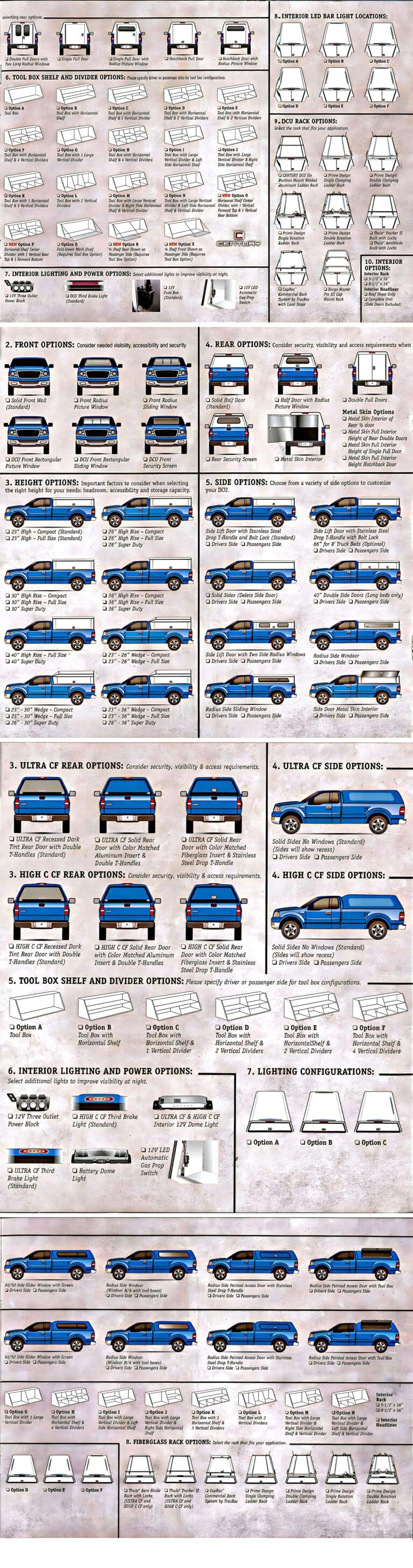 Deluxe Commercial Utility DCU Truck Toppers - Kalispell, MT - Protech ...